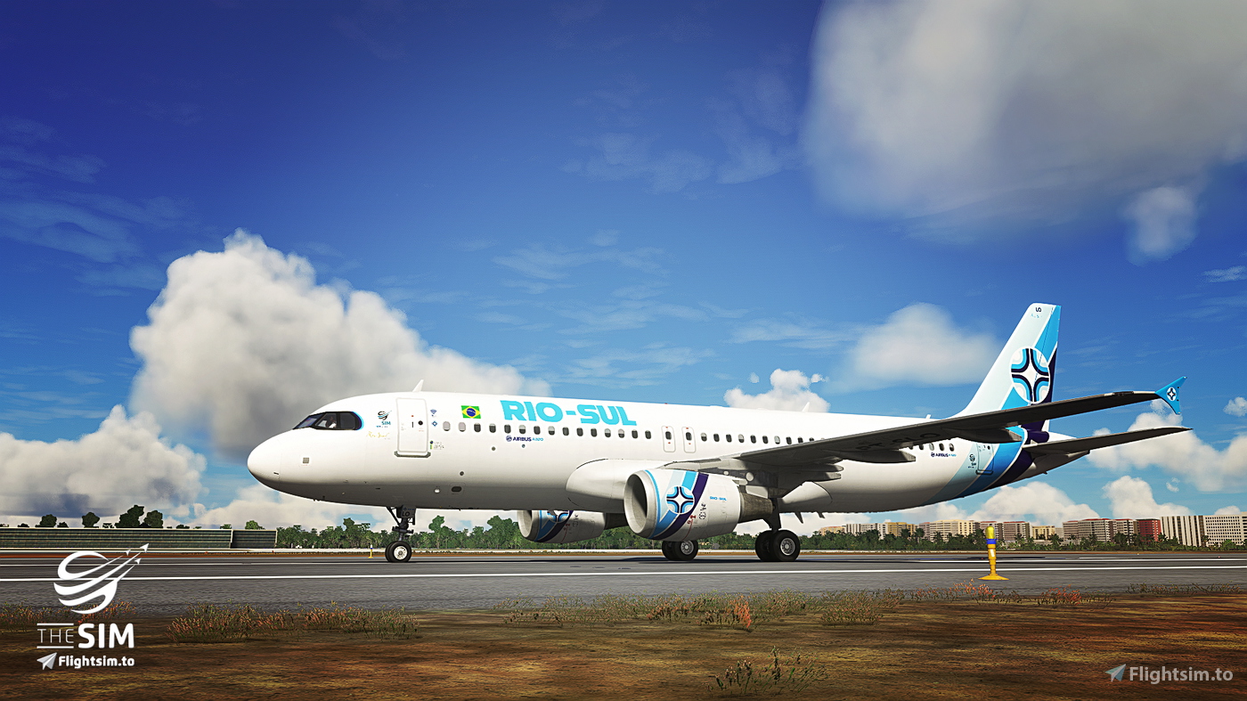 RIO-SUL [8K] Livery PT-SLO for Microsoft Flight Simulator | MSFS