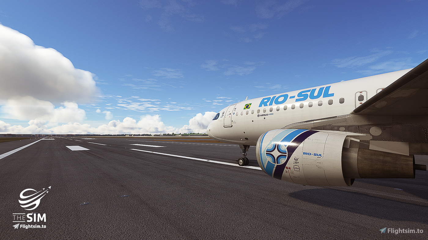 RIO-SUL [8K] Livery PT-SLO for Microsoft Flight Simulator | MSFS