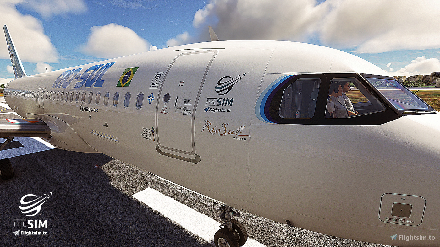 RIO-SUL [8K] Livery PT-SLO for Microsoft Flight Simulator | MSFS