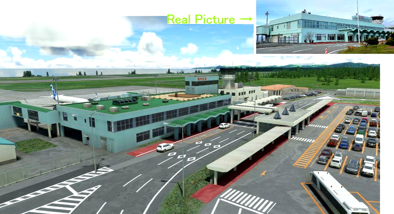 RJCW Wakkanai Airport for Microsoft Flight Simulator | MSFS