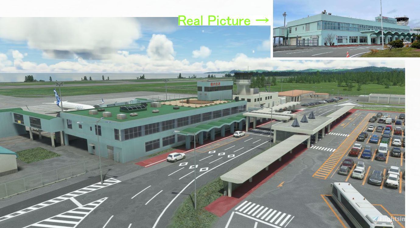 RJCW Wakkanai Airport for Microsoft Flight Simulator | MSFS