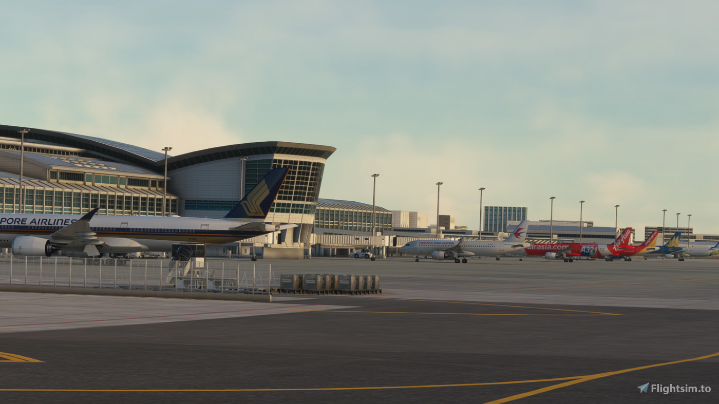 RJFF Fukuoka FSLTL Static Aircraft for Microsoft Flight Simulator | MSFS