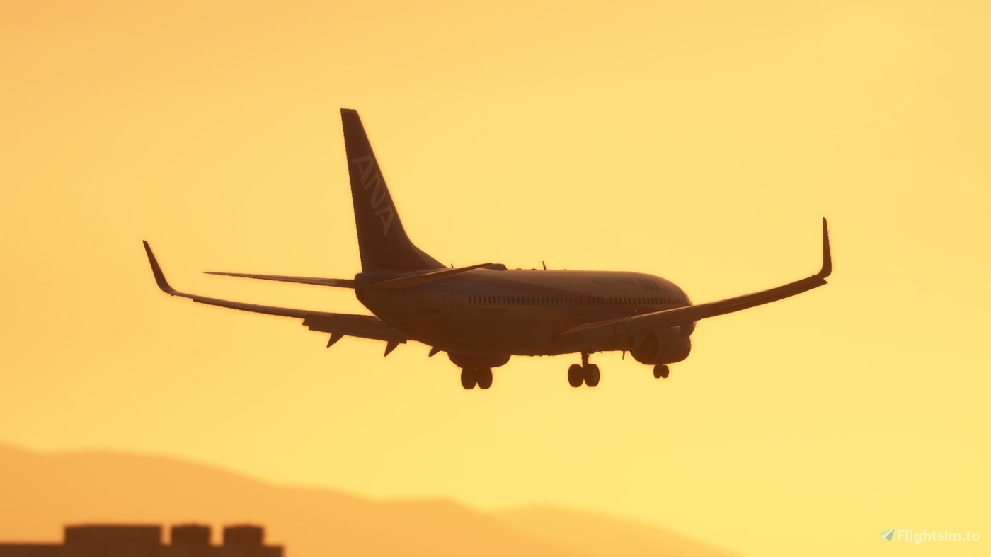 RJOO Osaka FSLTL Static Aircraft のために Microsoft Flight Simulator | MSFS