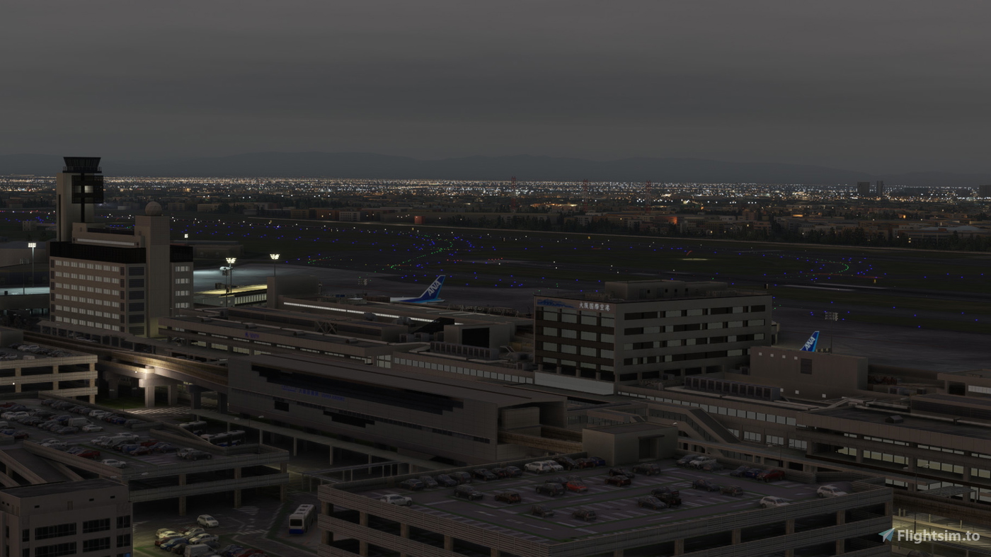 RJOO Osaka FSLTL Static Aircraft for Microsoft Flight Simulator | MSFS