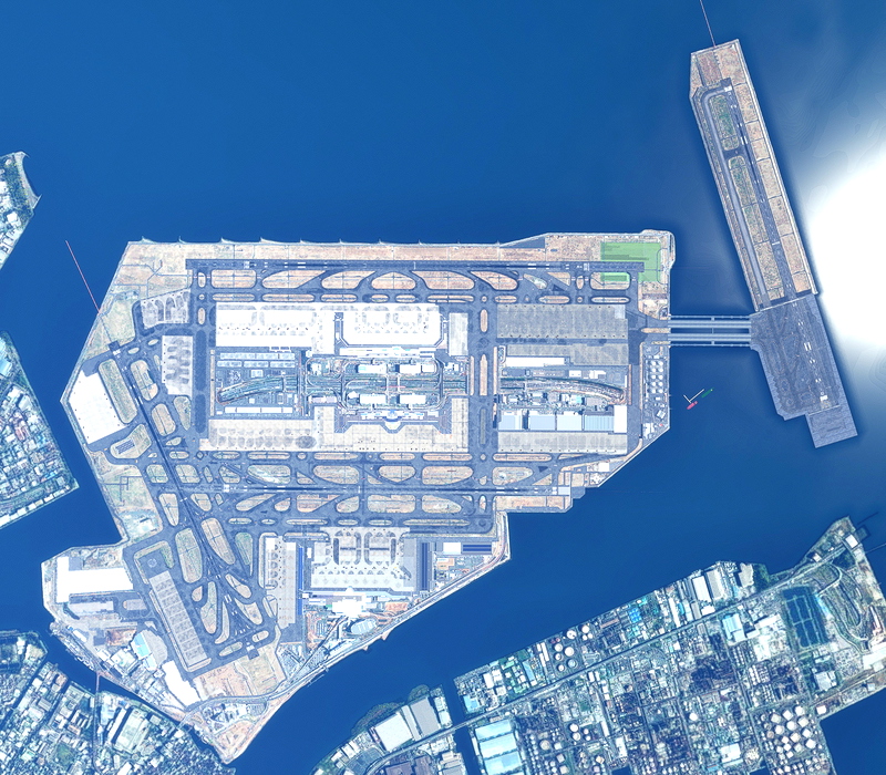 RJTT Tokyo International Airport, revised based on the New Aerodrome ...