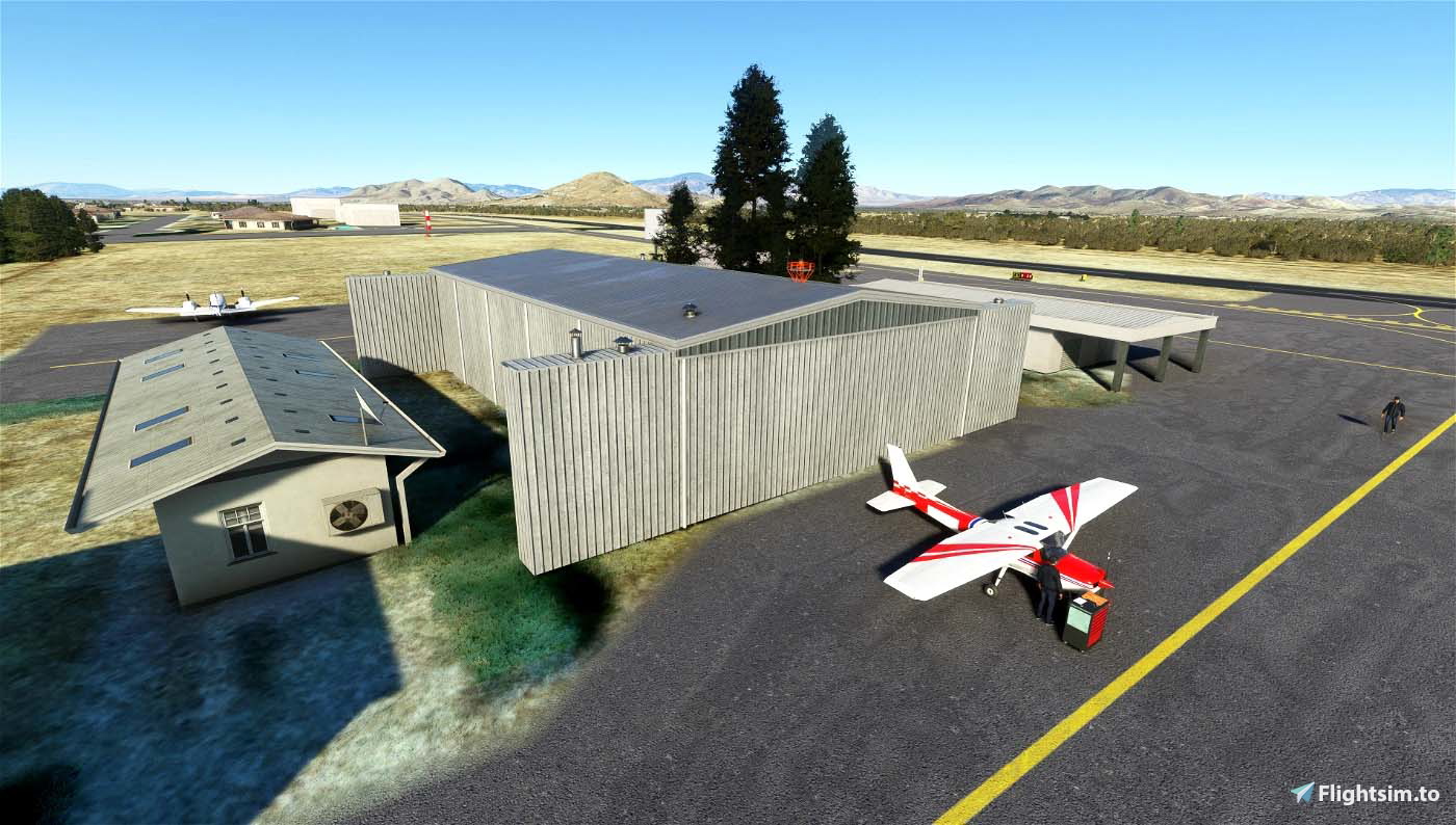 Rosamond Skypark L00 - Iron Eagle Alta Vista Field 对于 Microsoft Flight ...