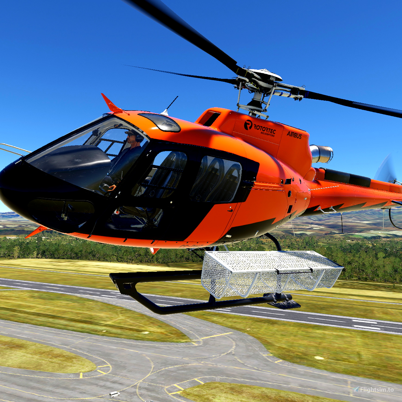 Rotortec Helicopters - CowanSim H125 Livery | CC-DHZ for Microsoft ...