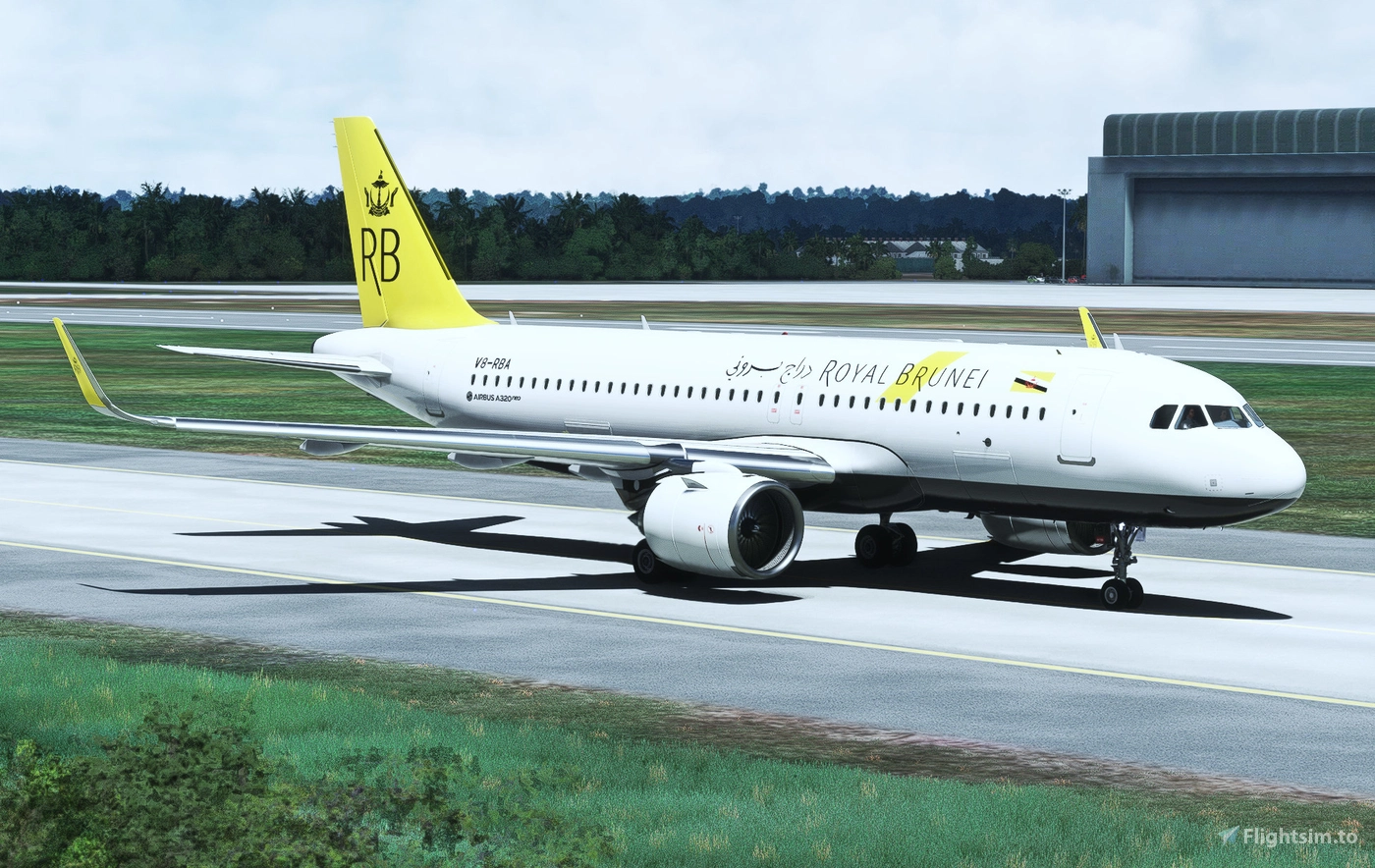 Royal Brunei Airline Logo Royal Brunei Airlines For Inibuilds A20N V2