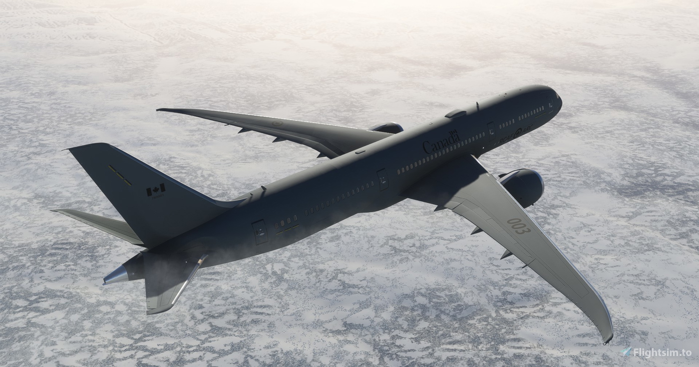 Royal Canadian Air Force / RCAF Horizon Simulations 787-9 GE for ...