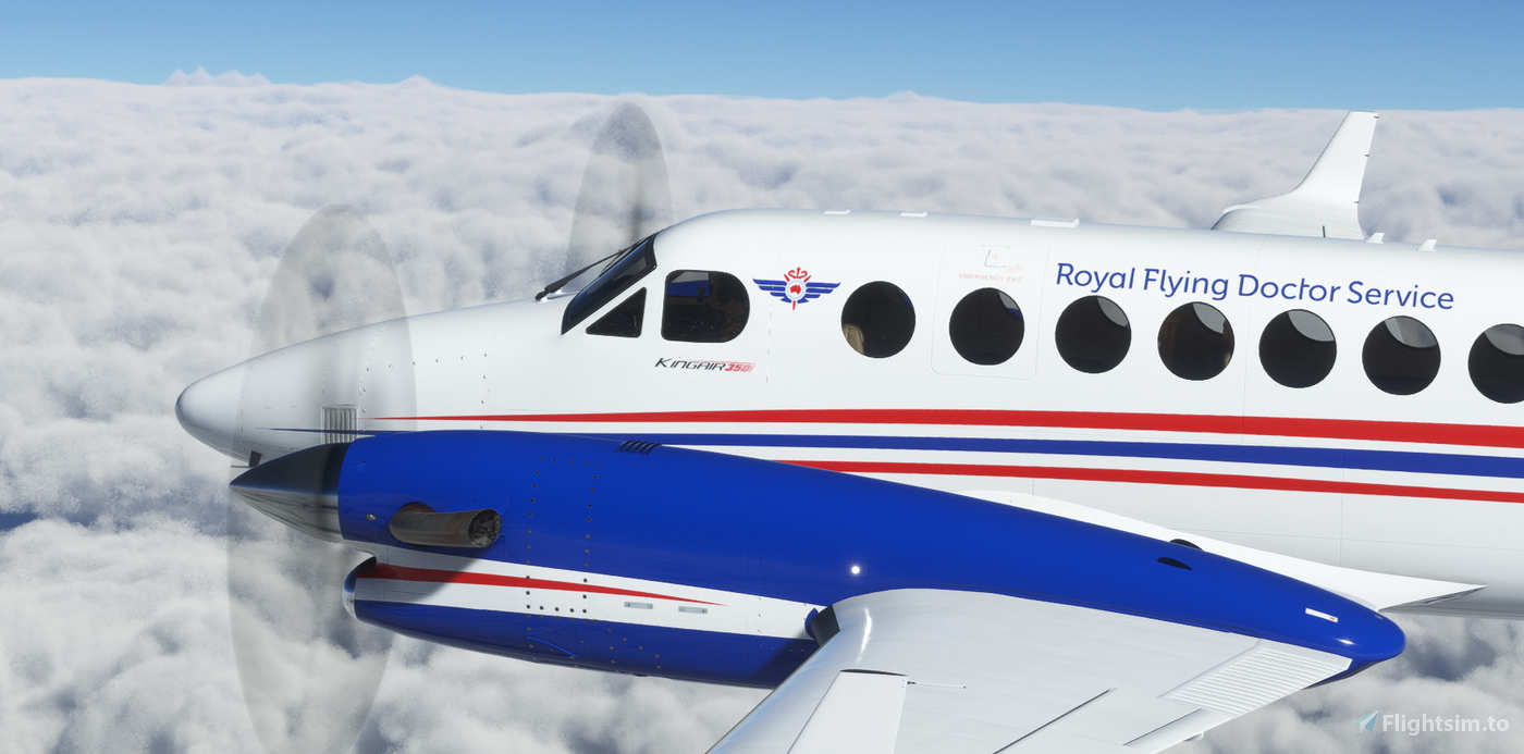 Royal Flying Doctor Service (RFDS) VH-VPQ (Australia) | Black Square ...