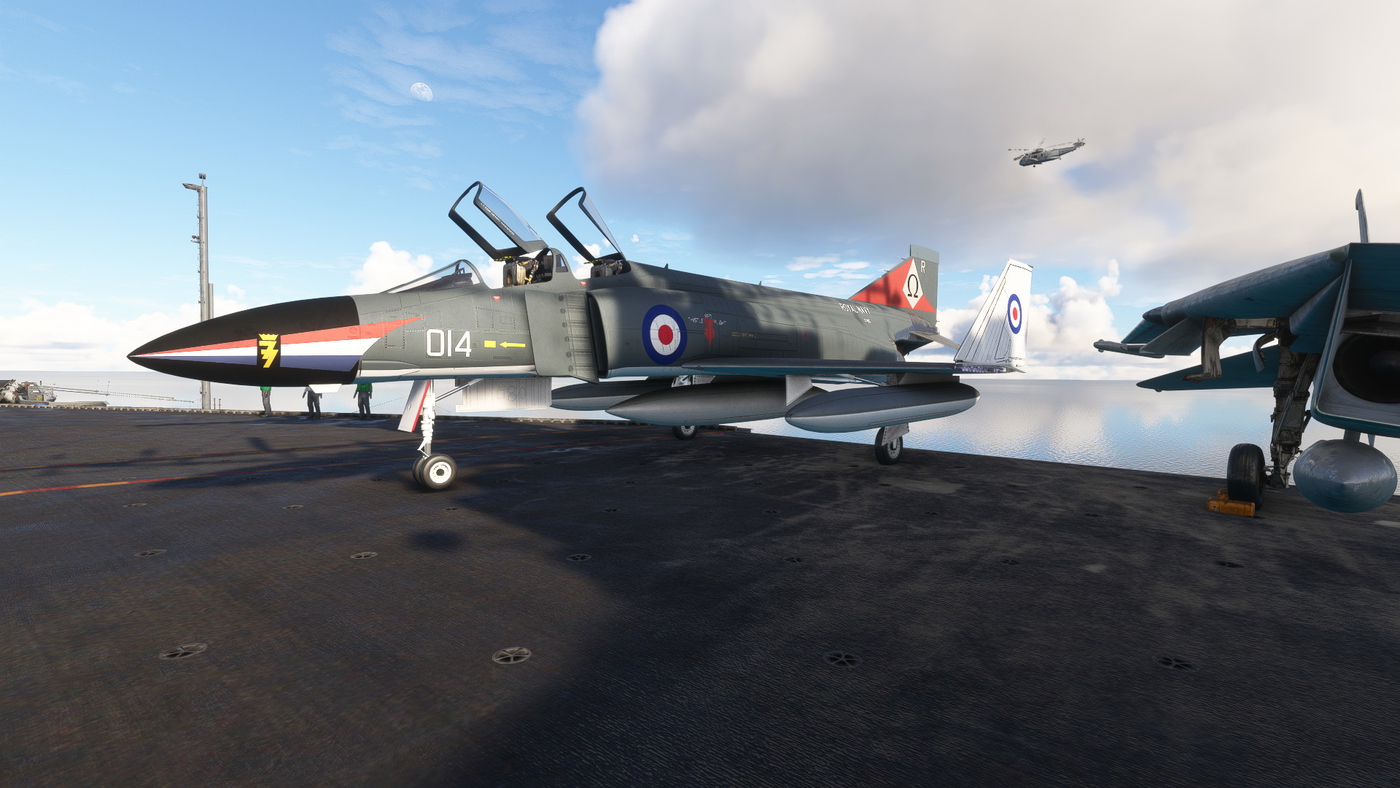 Royal Navy/Fleet Air Arm No.892 NAS FGR.1 XT863 c.1977 のために Microsoft ...