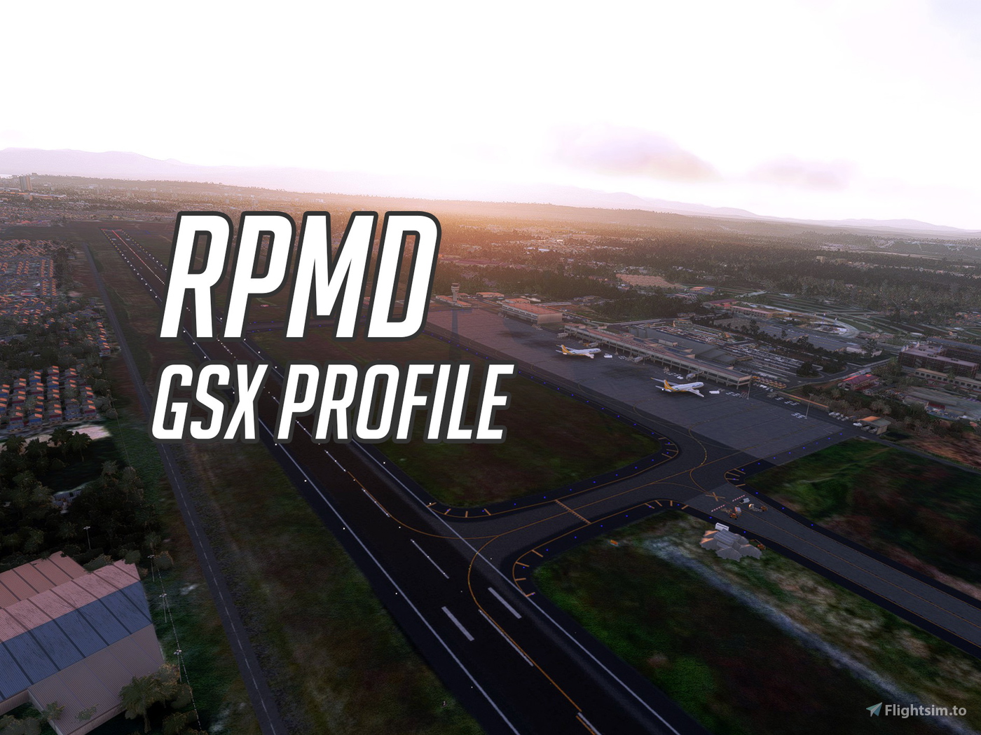 RPMD Davao - GSX Pro Profile ( Airwil Sceneries ) for Microsoft Flight Simulator | MSFS