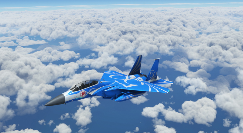 RSAF 50th Annivesary F15SG for Microsoft Flight Simulator | MSFS