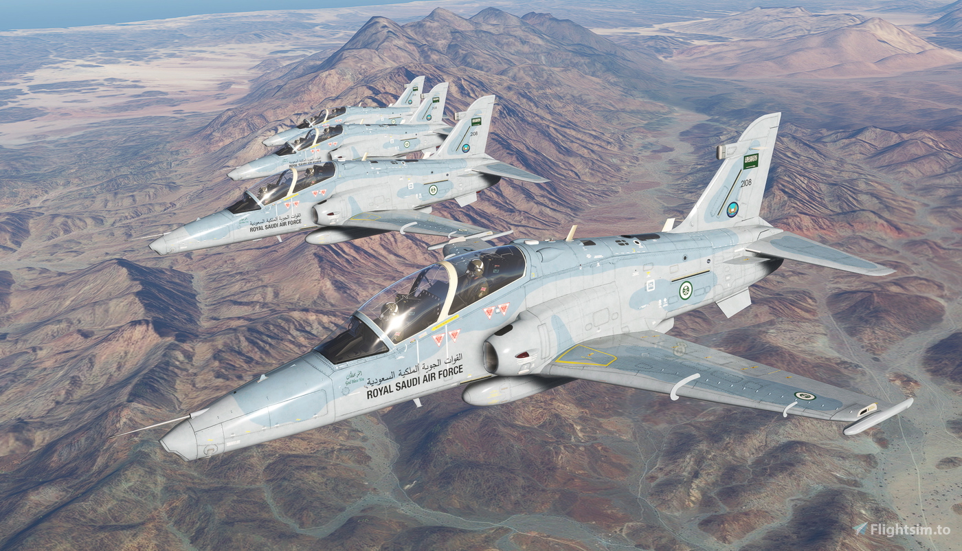 RSAF Hawk T2 - 21 Squadron のために Microsoft Flight Simulator | MSFS