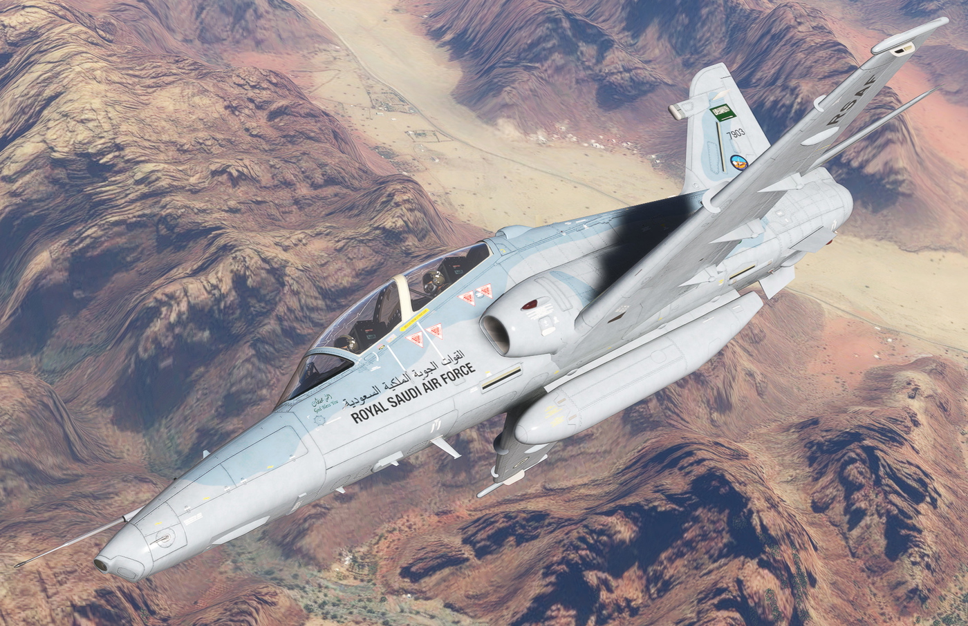 RSAF Hawk T2 - 79 Squadron for Microsoft Flight Simulator | MSFS
