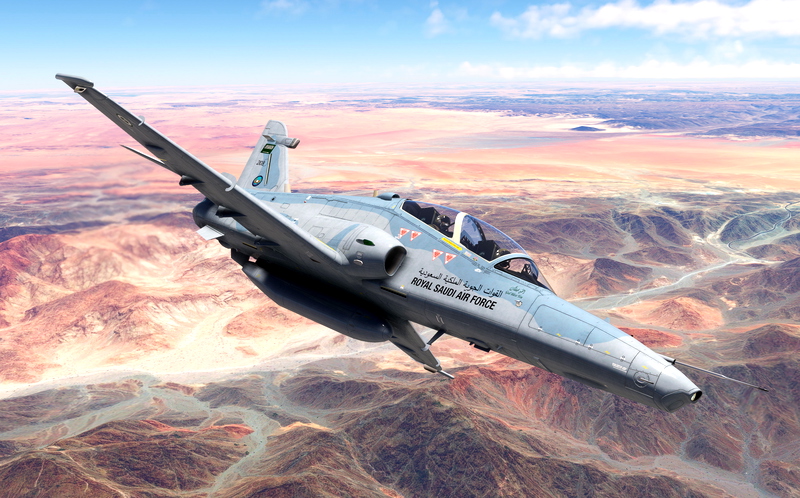 RSAF Hawk T2 - 21 Squadron for Microsoft Flight Simulator | MSFS