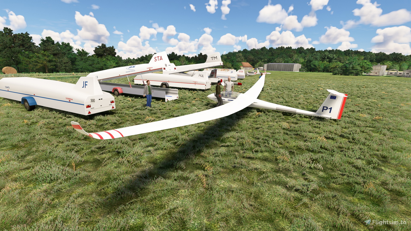 Rudolstadt Groschwitz Airfield EDOK for Microsoft Flight Simulator | MSFS