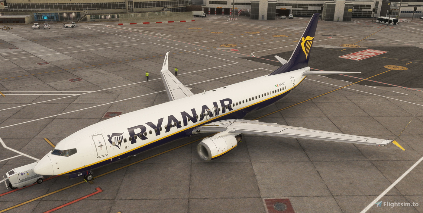 Ryanair B738 EI-EKI (8K) for Microsoft Flight Simulator | MSFS