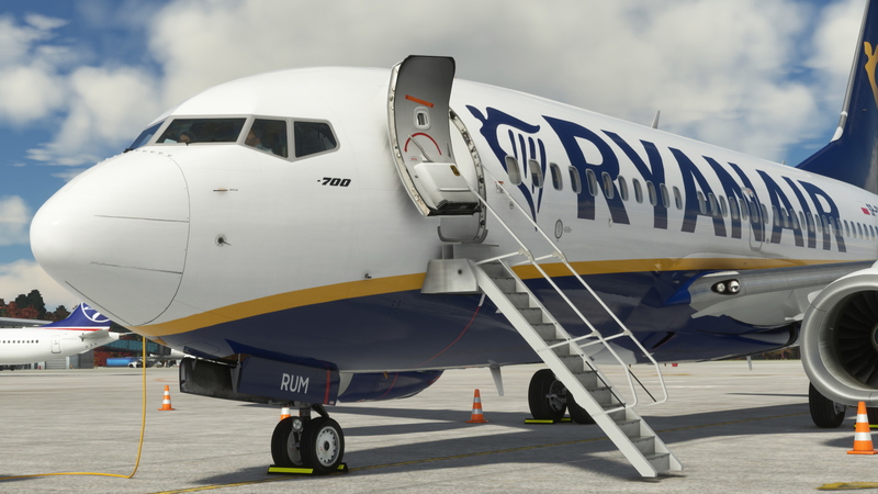 Ryanair Buzz (SP-RUM) - PMDG 737-700 for Microsoft Flight Simulator | MSFS