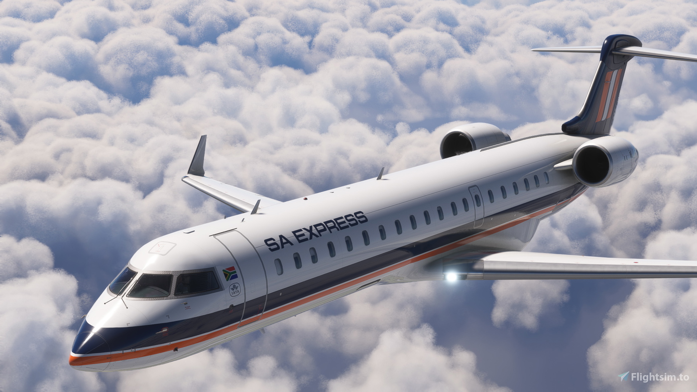 SA Express Bombardier CRJ700 ZS-NBG Fictional 1994 Livery for Microsoft ...