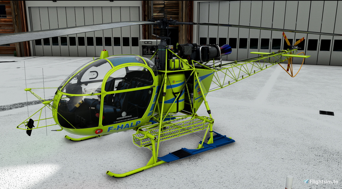 SA315B LAMA ALPES AVENTURE 2 for Microsoft Flight Simulator | MSFS