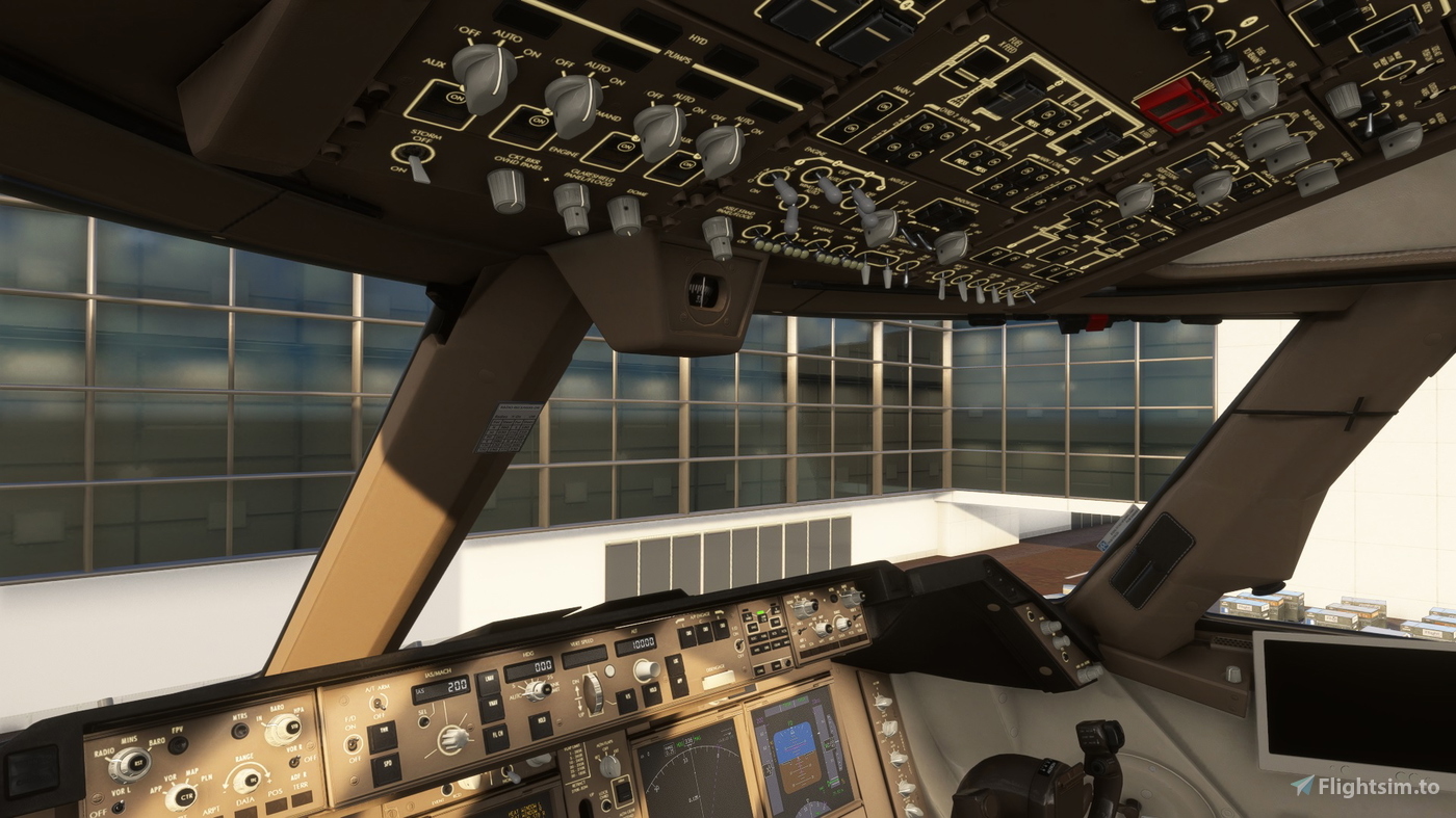 Salty Boeing 747-8i EFB version Custom Cameras and Wing Views for ...
