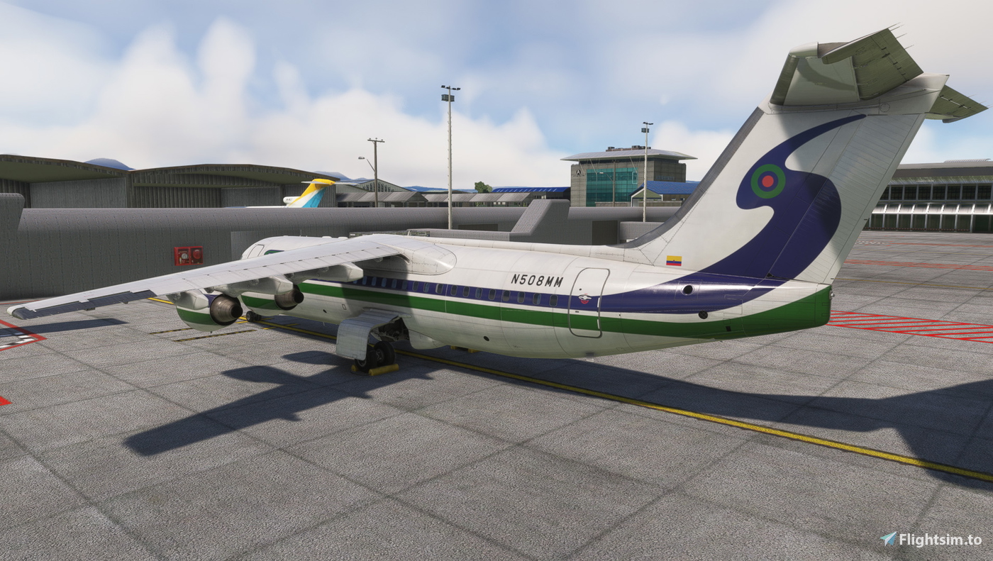 SAM Colombia - Bae 146-300 - N508MM für Microsoft Flight Simulator | MSFS