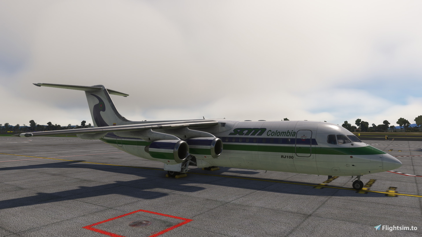 SAM Colombia - Bae 146-300 - N508MM für Microsoft Flight Simulator | MSFS