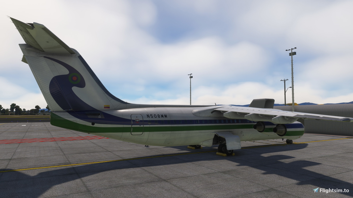 SAM Colombia - Bae 146-300 - N508MM für Microsoft Flight Simulator | MSFS