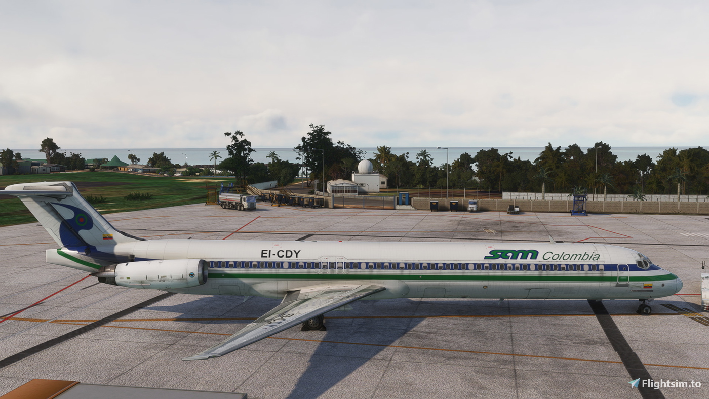 Fly The Maddog X MD-83 SAM Colombia pour Microsoft Flight Simulator | MSFS