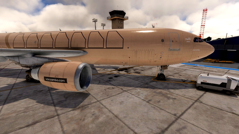 Samba PS-SGA "Jamelão" | iniBuilds Airbus A300-600RF for Microsoft ...