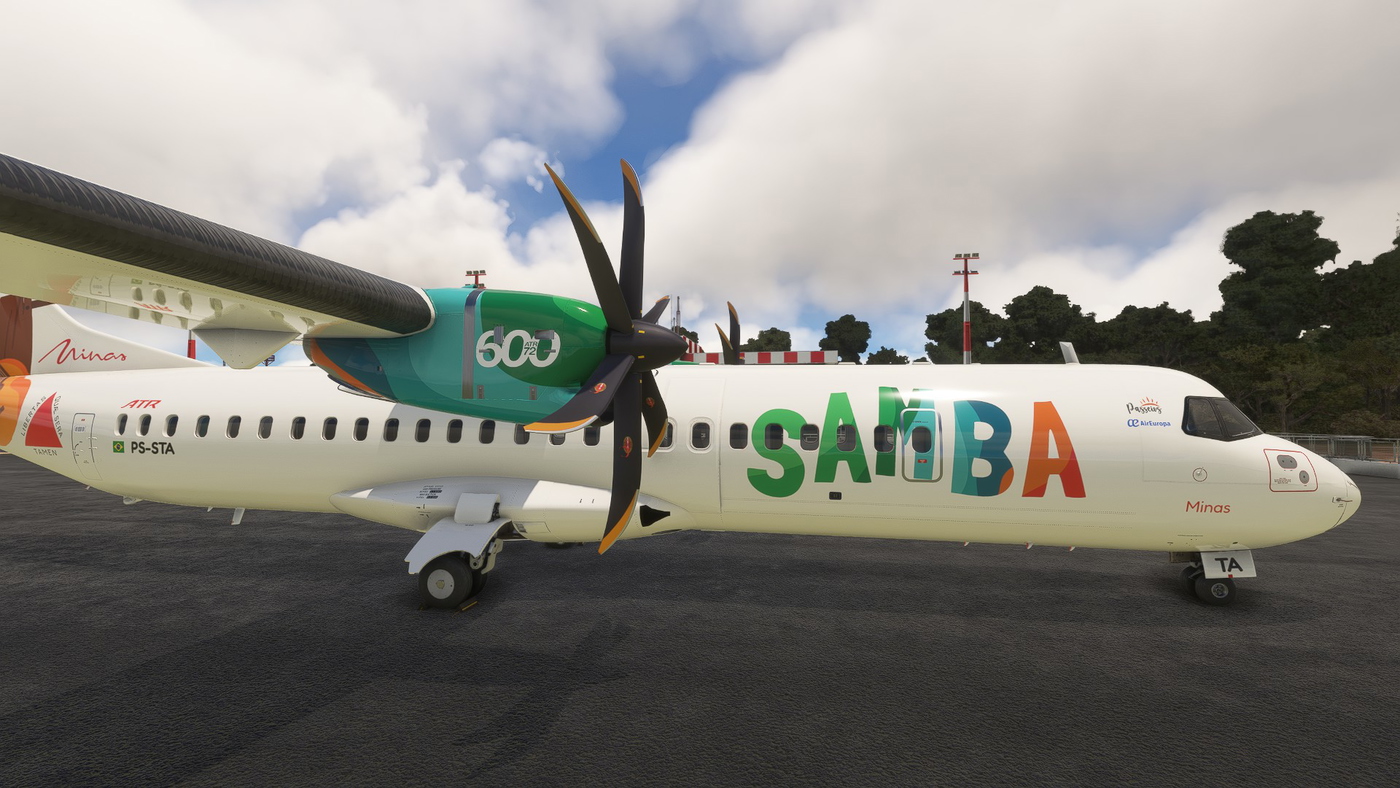 Samba PS-STA "Minas" | Asobo ATR 72-600 for Microsoft Flight Simulator ...