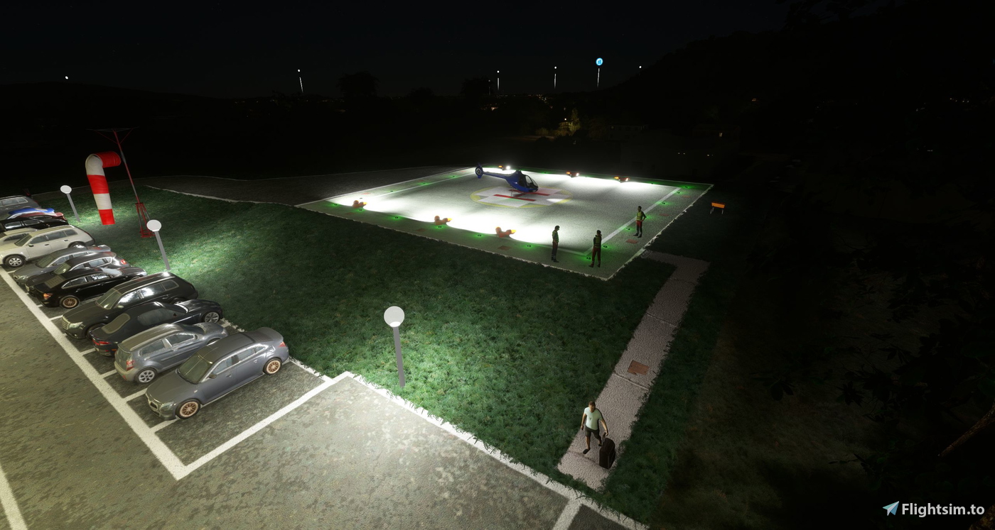 San Giovanni di Dio Hospital Helipad (LI02H) for Microsoft Flight ...