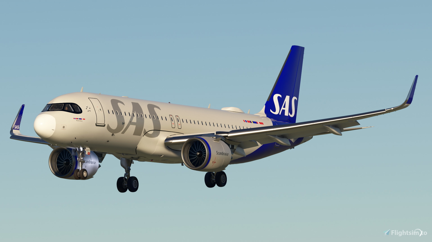 [A32NX] SAS - Scandinavian Airlines Livery Pack for Microsoft Flight ...