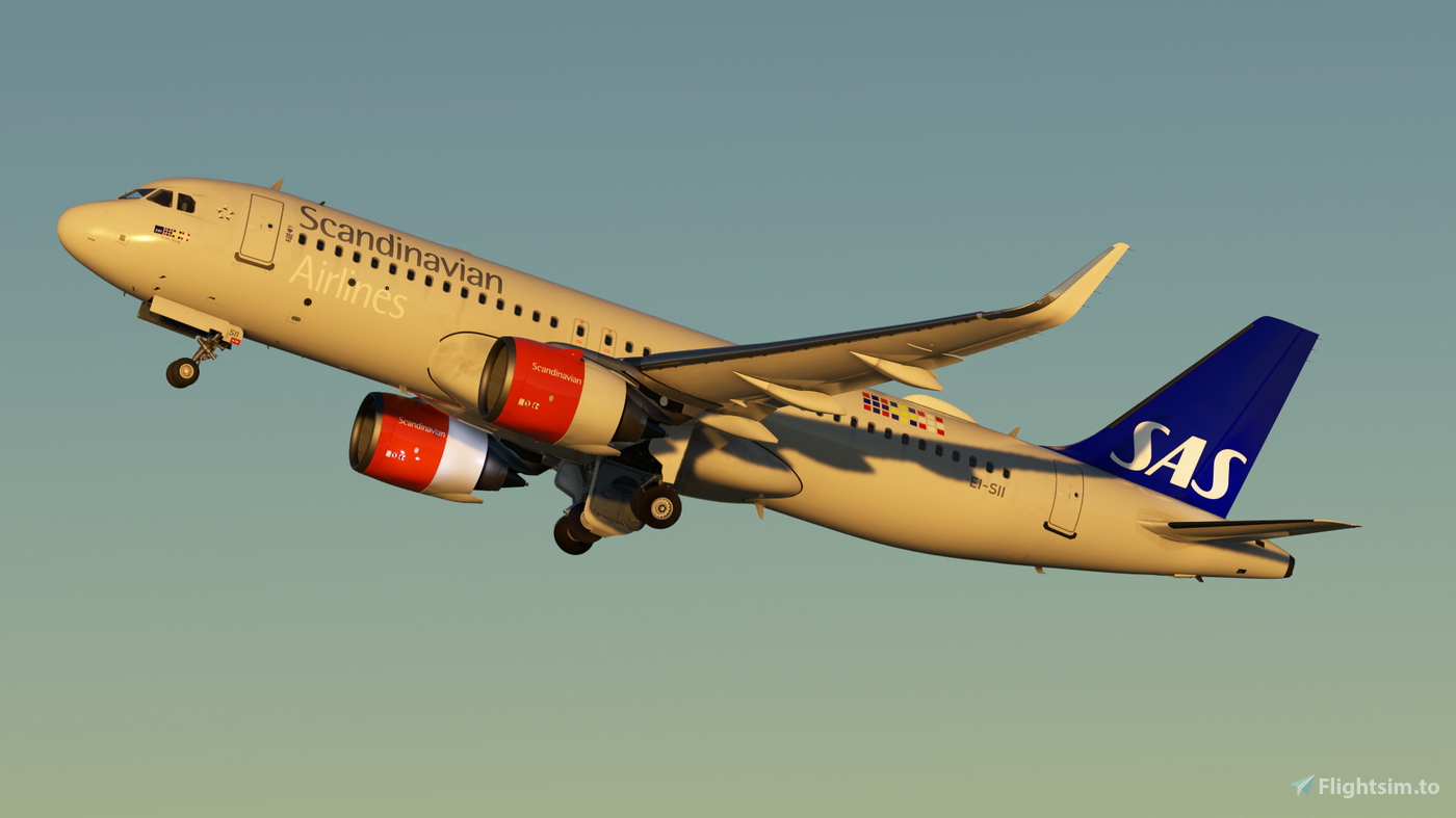 [A32NX] SAS FlyByWire Livery Pack [OLD] for Microsoft Flight Simulator ...