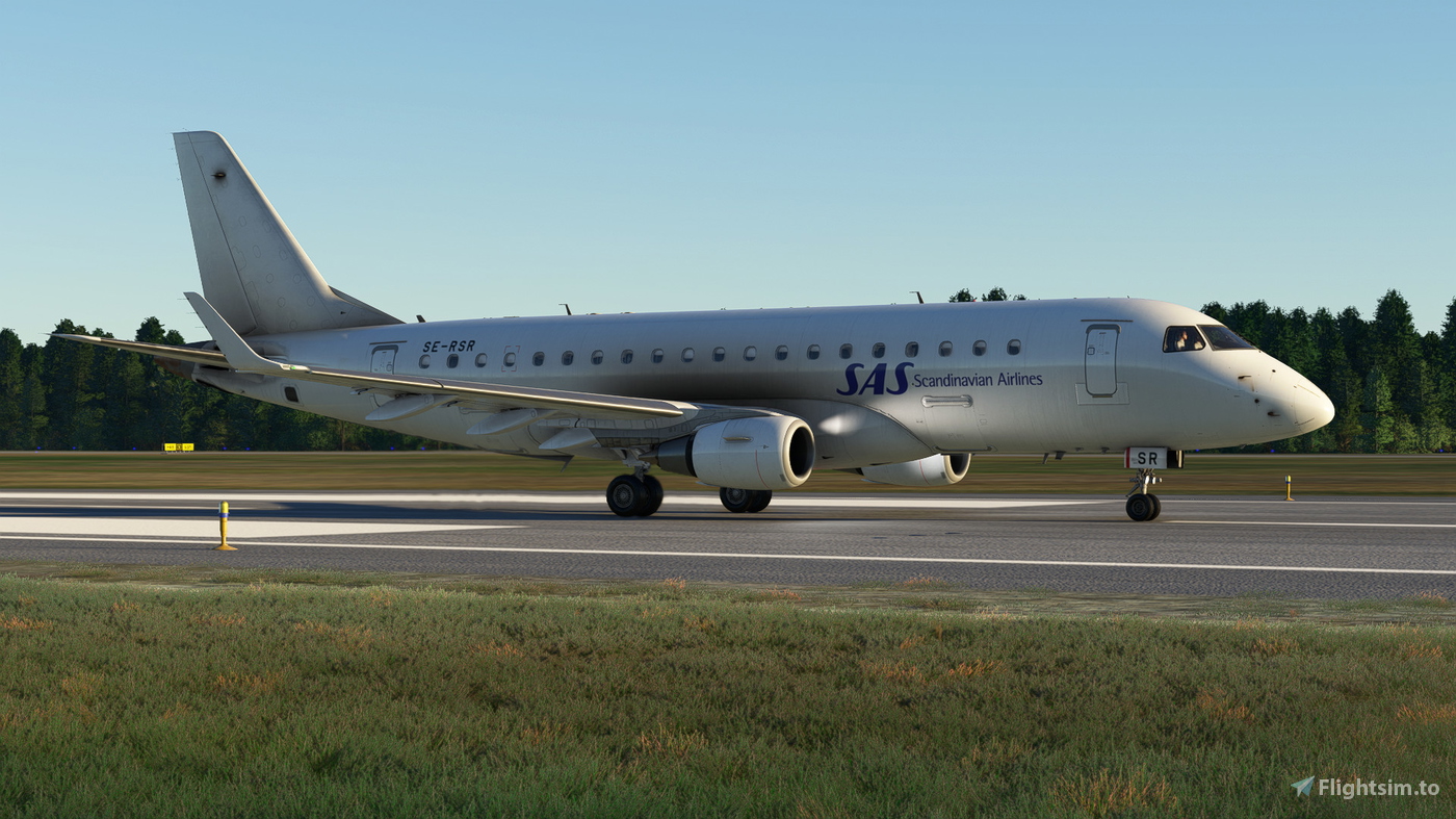 SAS Scandinavian | FSS E175 | SE-RSR | Fictional for Microsoft Flight ...