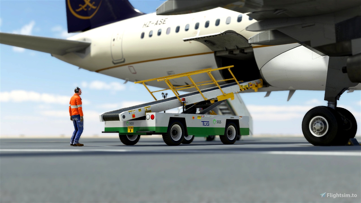 Saudi Ground Services (SGS) livery's For GSX ground services for ...