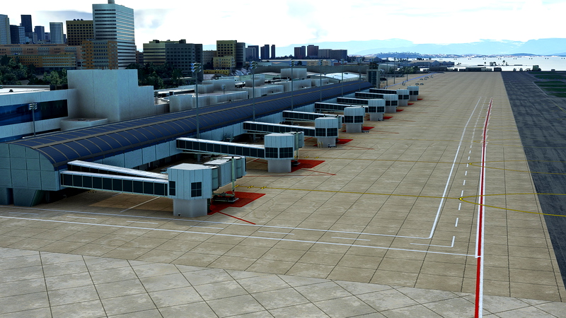 SBRJ - Rio de Janeiro Santos Dumont Airport + Area for Microsoft Flight Simulator | MSFS
