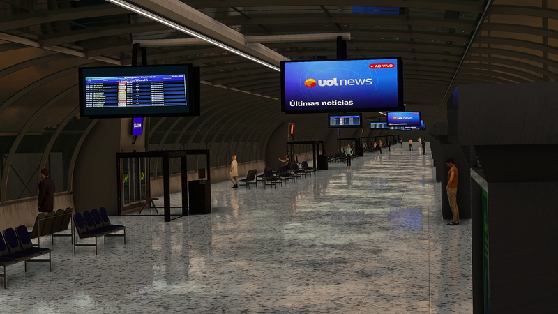 SBRJ - Rio de Janeiro Santos Dumont Airport for Microsoft Flight Simulator | MSFS