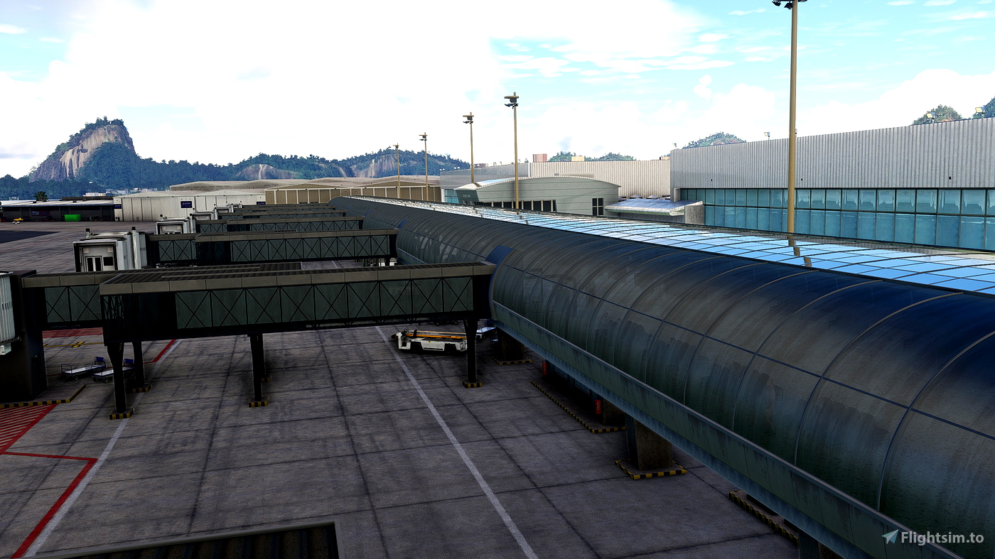 SBRJ - Rio de Janeiro Santos Dumont Airport para Microsoft Flight Simulator | MSFS