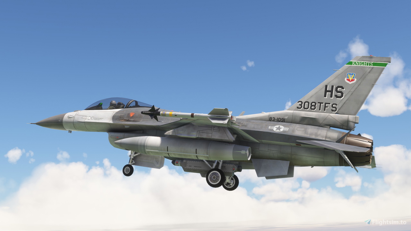 SC Designs F-16 308th TFS for Microsoft Flight Simulator | MSFS