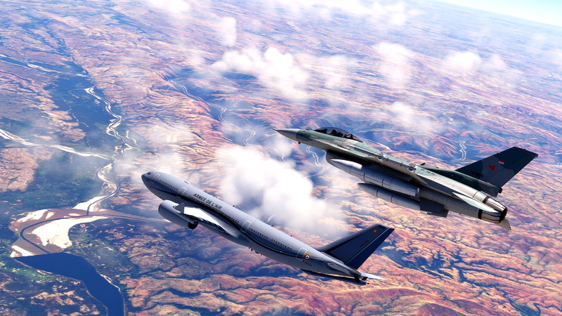 SC Designs F-16C - Indonesian Air Force - TS-1629 for Microsoft Flight Simulator | MSFS