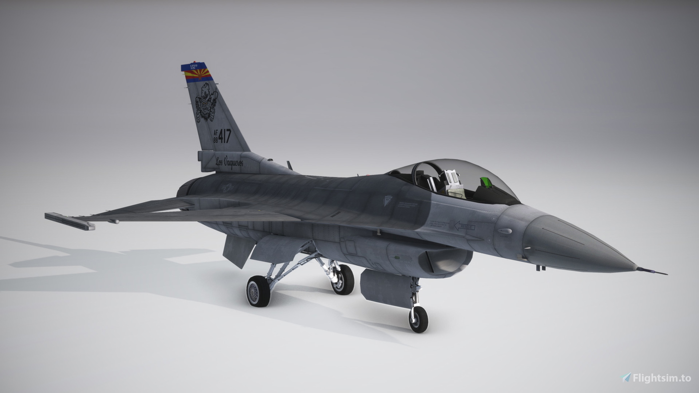 SC Designs F-16C Arizona ANG 152nd FS "Los Vaqueros" for Microsoft ...
