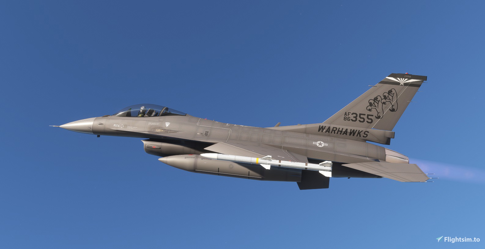 SC Designs F-16C Arizona ANG 195th FS Warhawks - MSFS Add-on - Flightsim.to