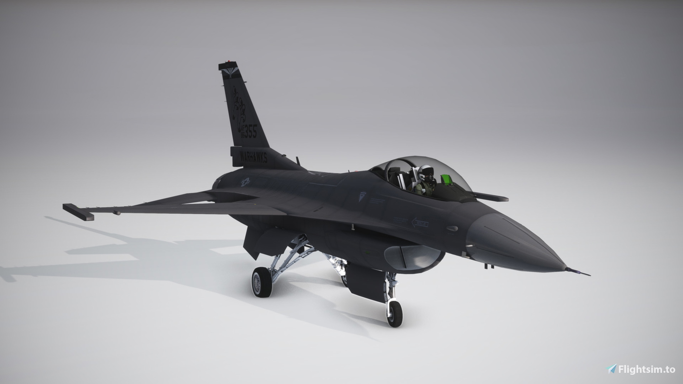 SC Designs F-16C Arizona ANG 195th FS Warhawks pour Microsoft Flight ...