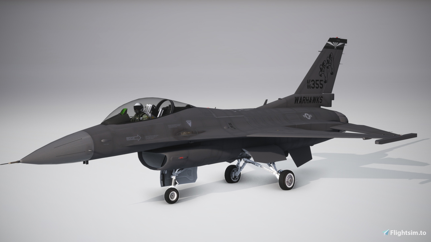 SC Designs F-16C Arizona ANG 195th FS Warhawks 对于 Microsoft Flight ...