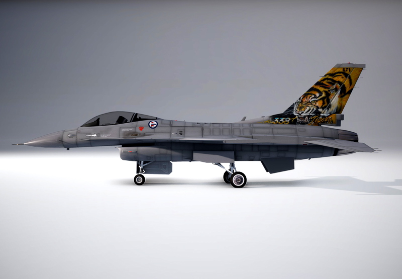 SC Designs F-16 Liveries for Microsoft Flight Simulator | MSFS