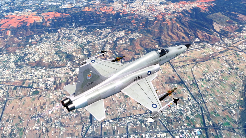 SC Designs F-5E Liveries for Microsoft Flight Simulator | MSFS