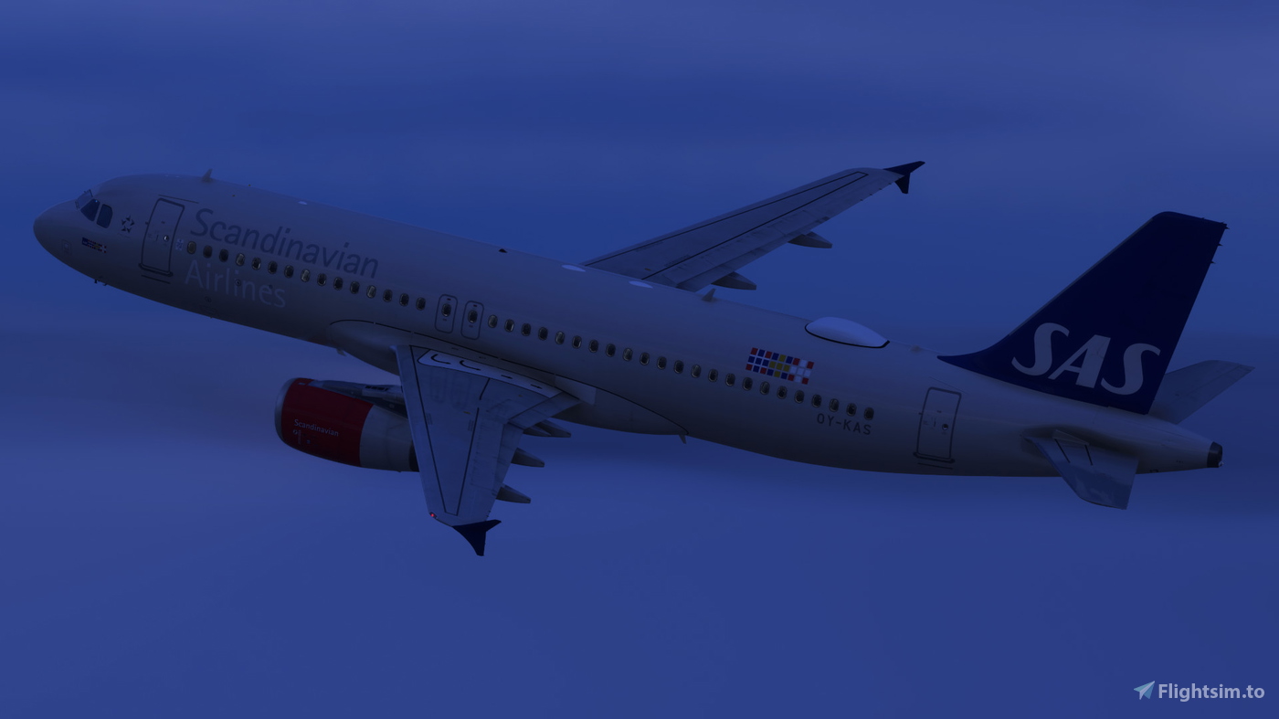 Scandinavian Airlines SAS (Fleet Pack 2) - Fenixsim A320 IAE for ...