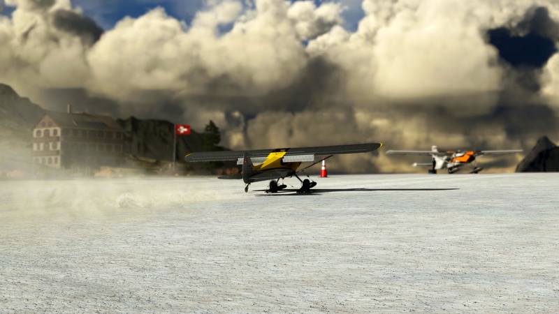 Schweiz Gletscherflugpiste Petersgrat (LSPB) for Microsoft Flight ...